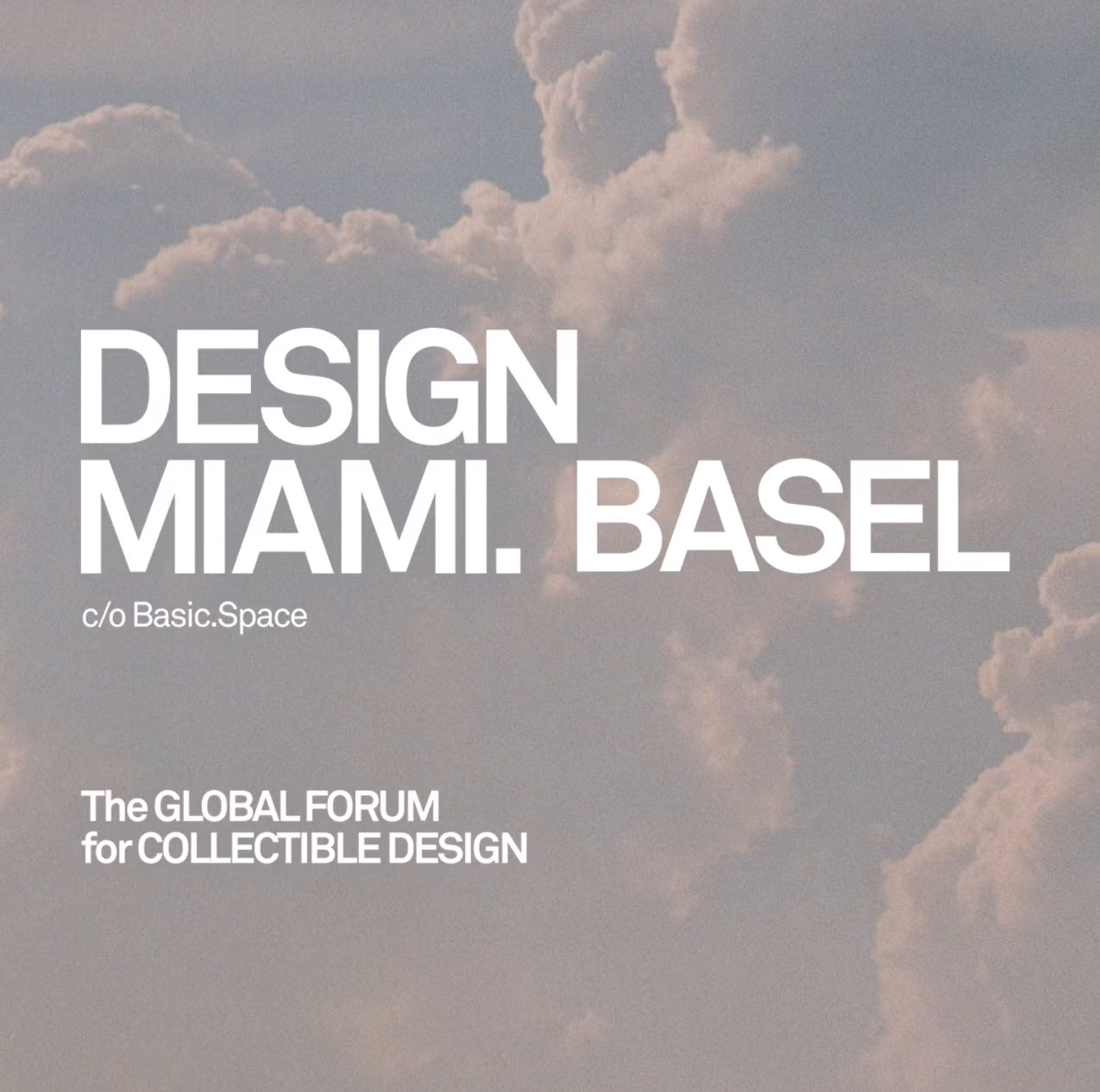 Design Miami Basel 10 - 16 June